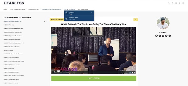 Be Fearless - The Fearless Man - Welcome Course
