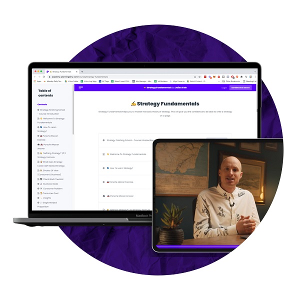 Julian Cole – Strategy Finishing School - Welcome Course