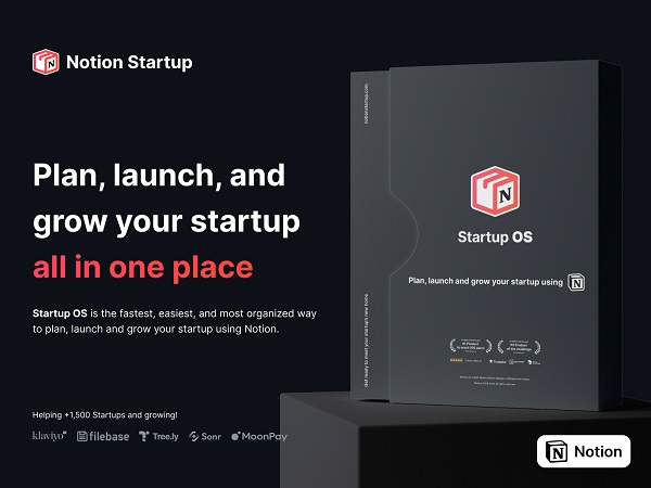 Notion Startup OS - Plan Launch Grow - Welcome Course